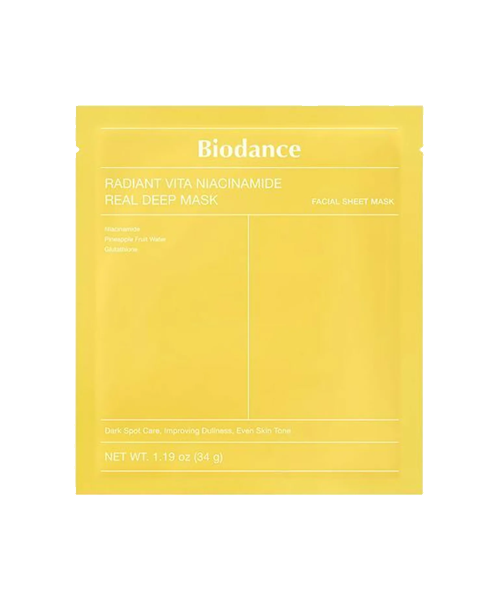 Biodance Radiant Vita Niacinamide Real Deep Mask 34 g | NIASHA.ch