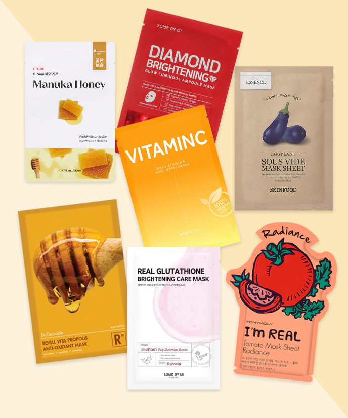 NIASHA Glowing Sheet Mask Set 7ea