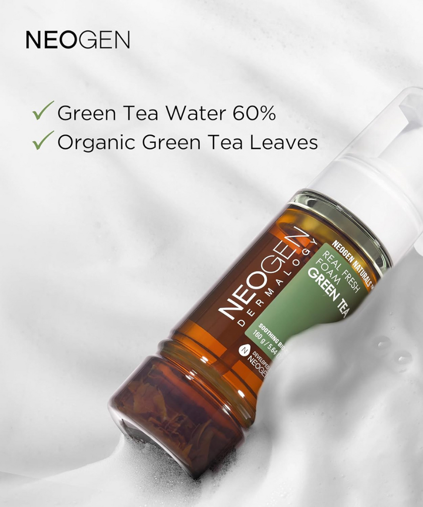 Neogen Real Fresh Foam Cleanser Green Tea 160g | NIASHA.ch
