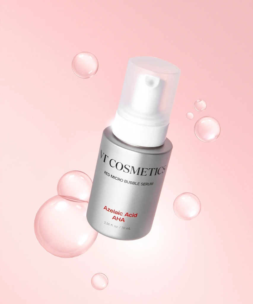 VT COSMETICS Azelaic Acid AHA Red Micro Bubble Serum(70ml) | NIASHA.ch